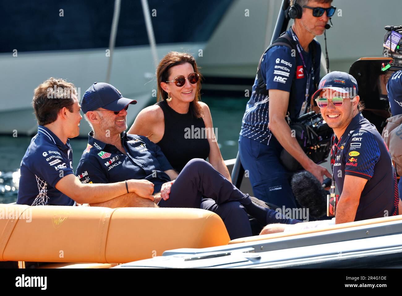 Monte Carlo, Monaco. 28th May, 2023. (L to R): Nyck de Vries (NLD ...