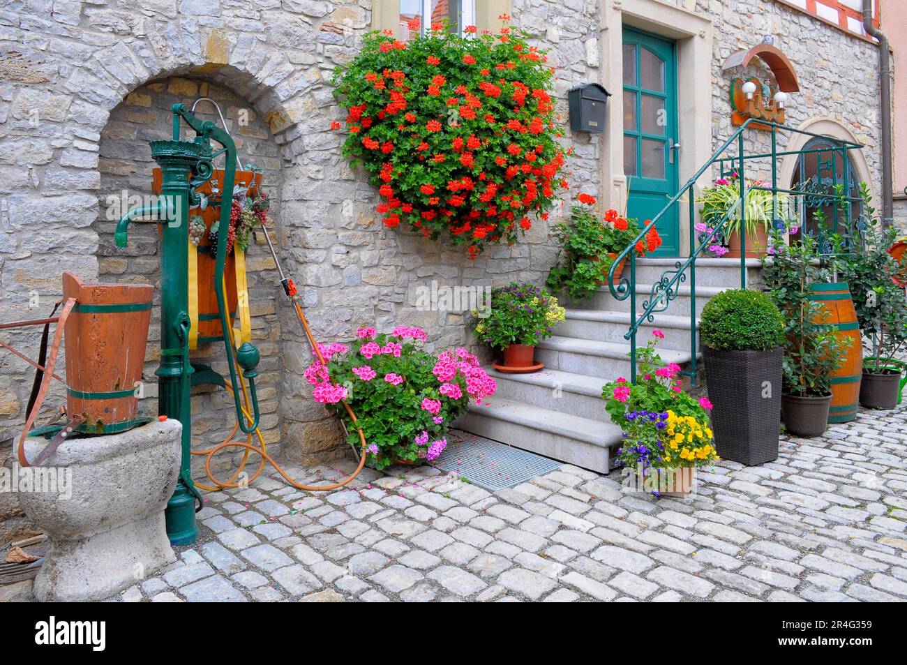 Bavaria, Franconia, Franconian Country, Escherndorf Weingut am Lump ...