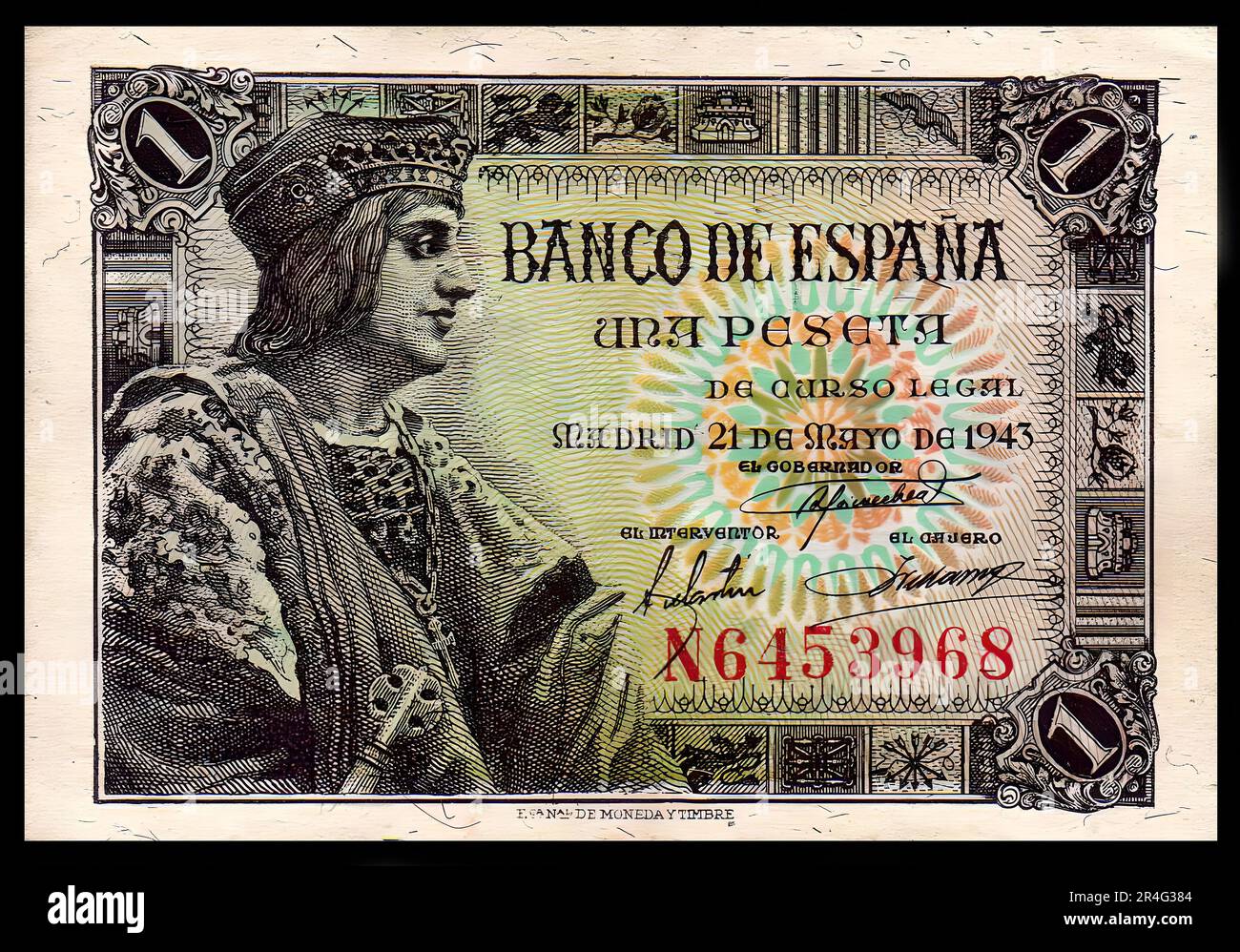 Banknote spain hi-res stock photography and images - Alamy