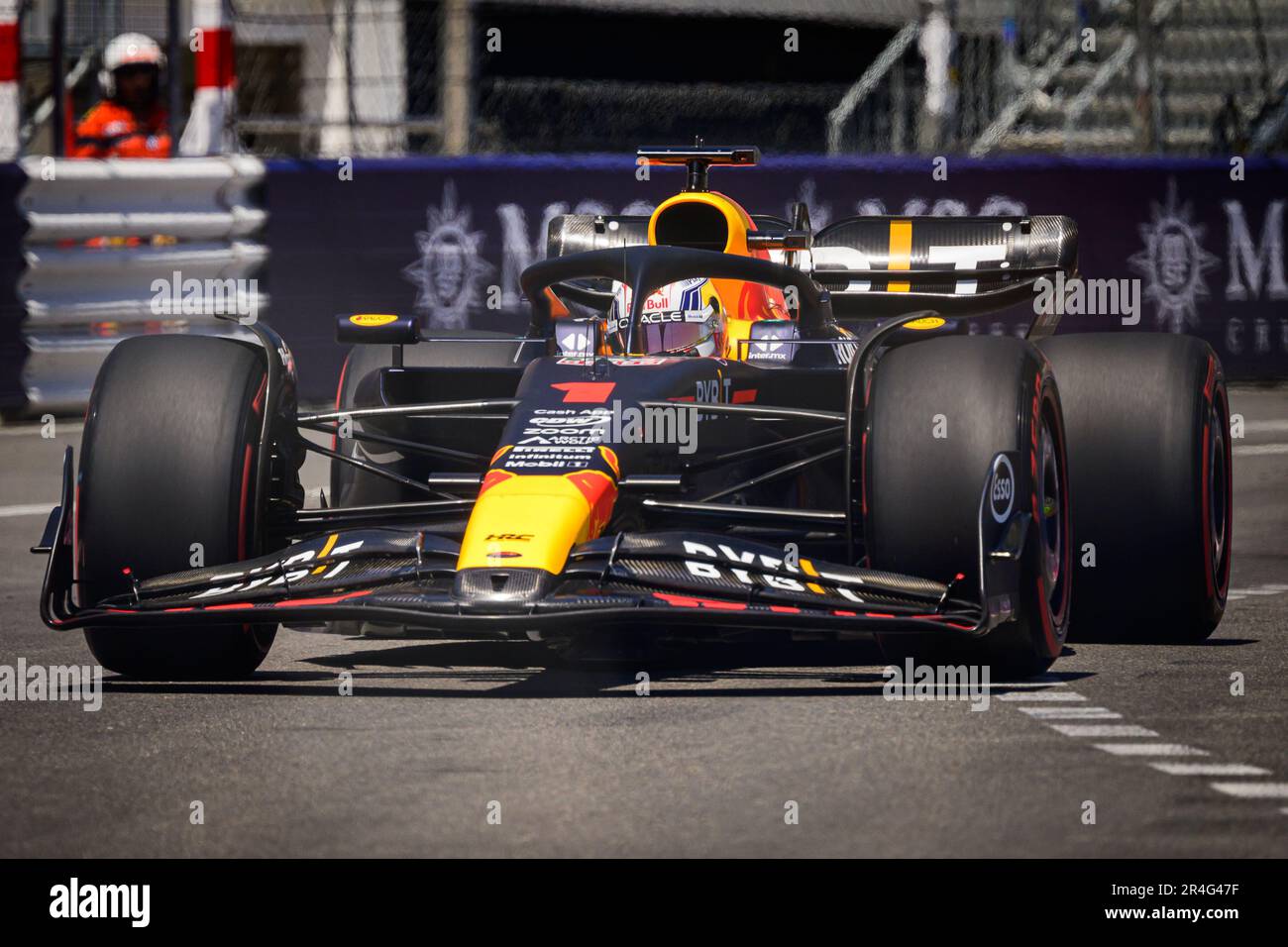 Oracle Red Bull Racing’s Dutch driver Max Verstappen competes during ...