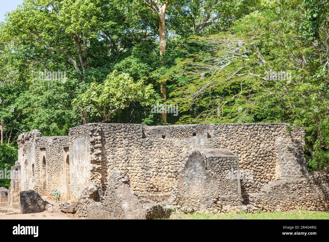 Gede ruins in Kenya are the remains of a Swahili town, typical of most ...