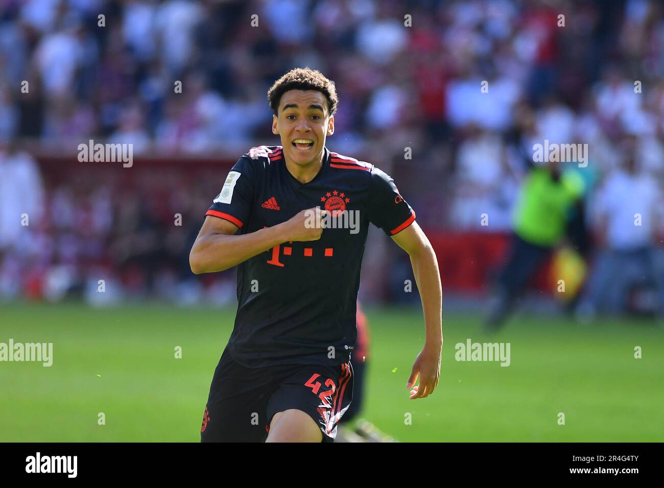 COLOGNE, GERMANY - 27 May, 2023: Jamal Musiala. The football match of ...