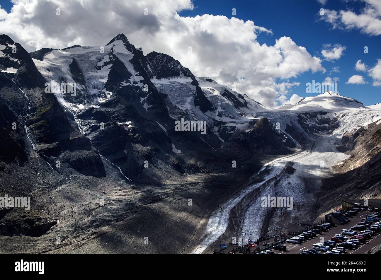 Pasterze Glacier on the Grossglockner Stock Photo - Alamy