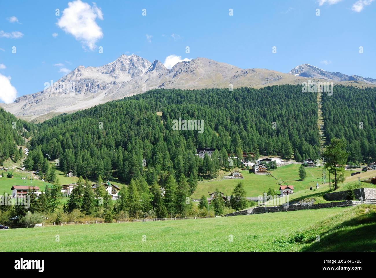 Mountains in the region of mount Ortler in Sulden (South Tyrol) (Italy ...