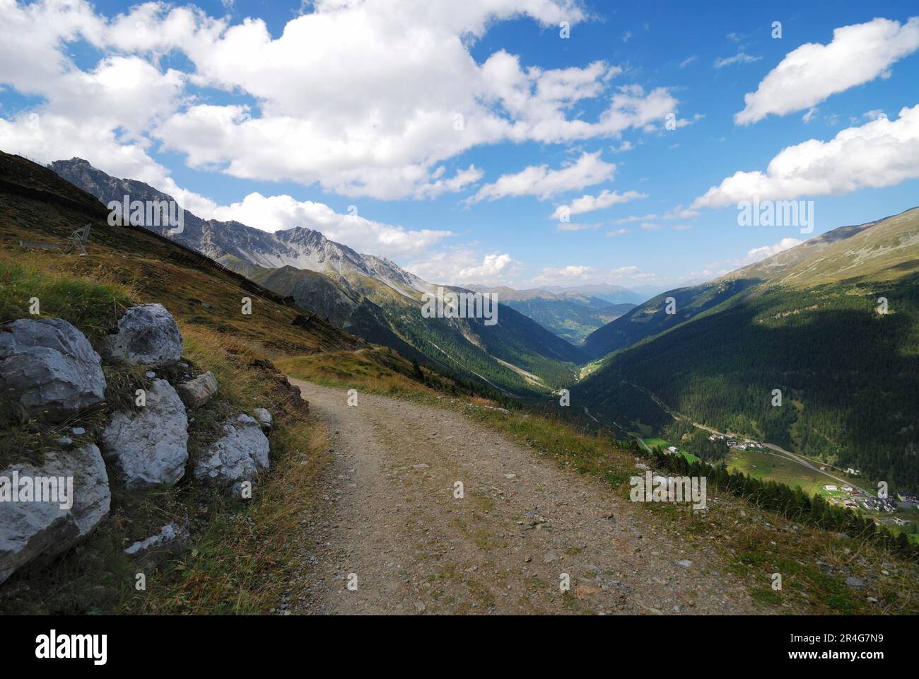 Mountains in the region of mount Ortler in Sulden (South Tyrol) (Italy ...
