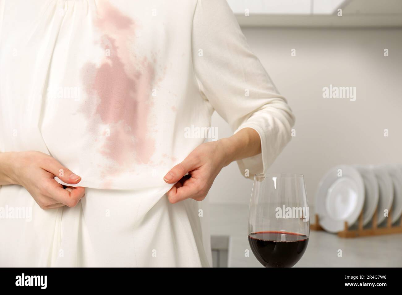 Female red wine stain hi-res stock photography and images - Alamy