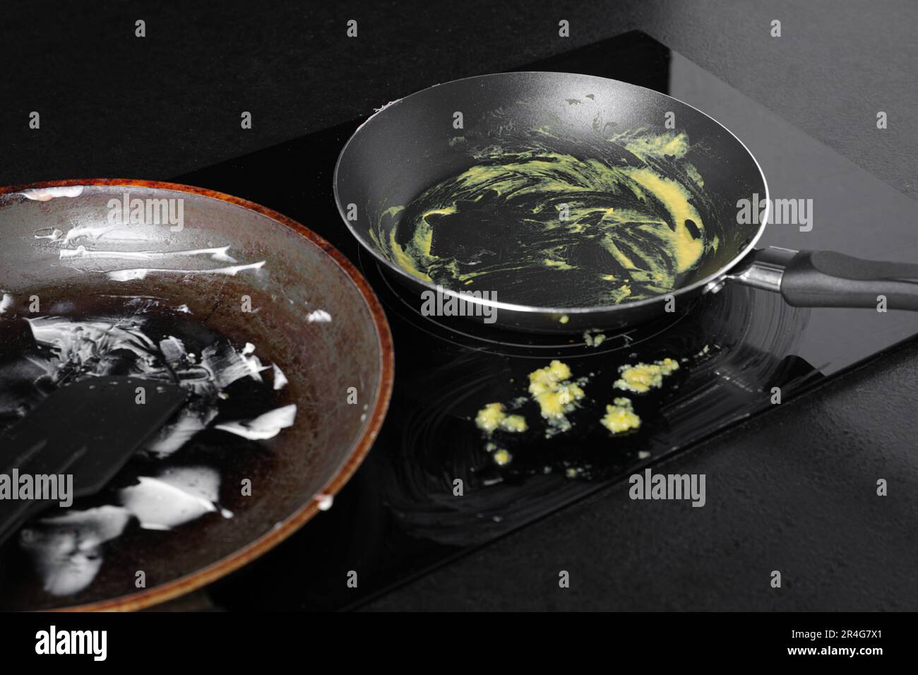 Dirty pans hi-res stock photography and images - Alamy