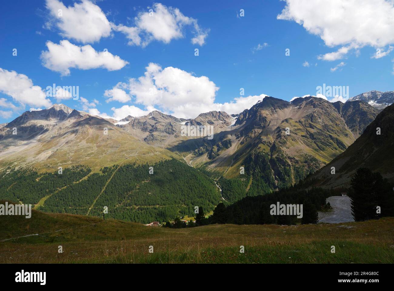 Mountains in the region of mount Ortler in Sulden (South Tyrol) (Italy ...