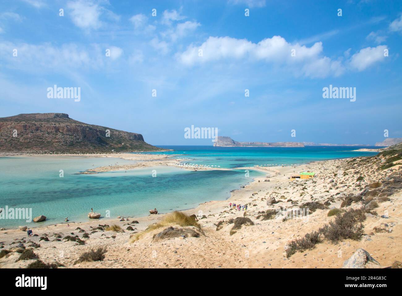 The Bay of Balos in Crete Stock Photo - Alamy