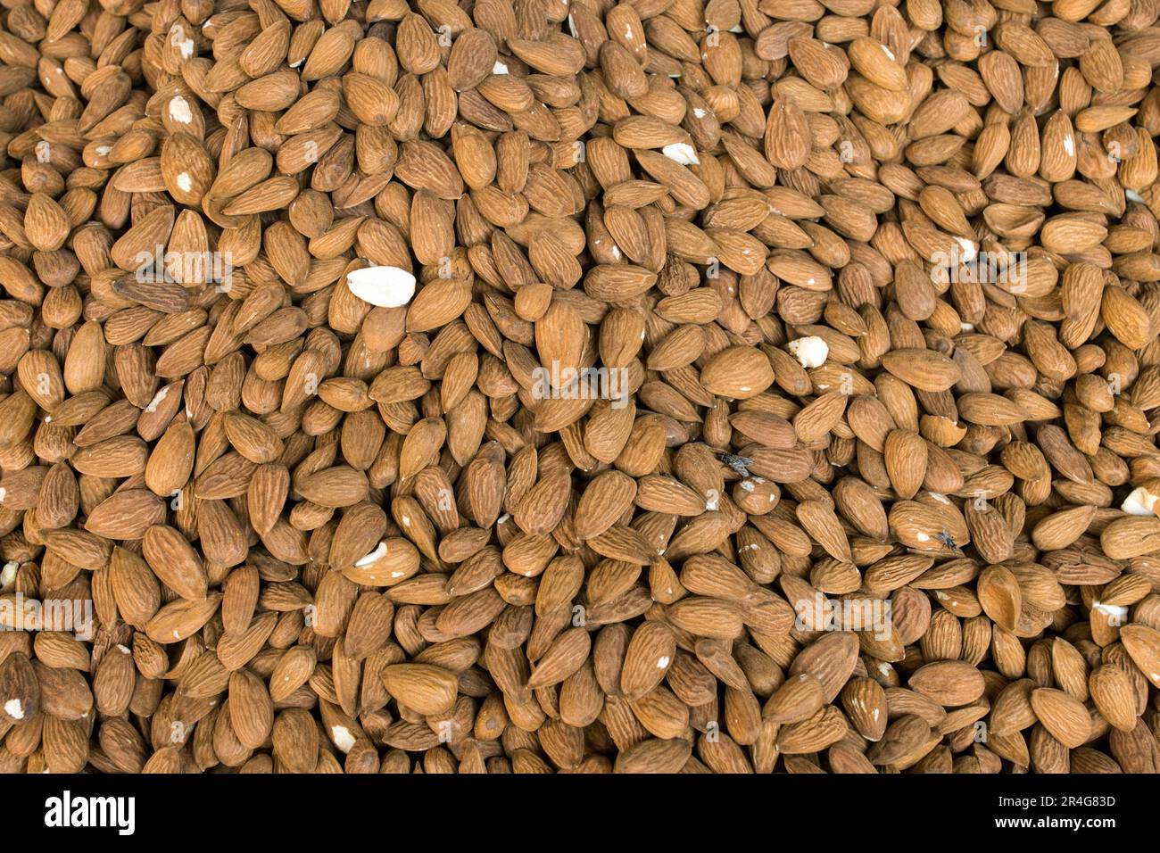 Almond kernels, seen at a market Stock Photo - Alamy