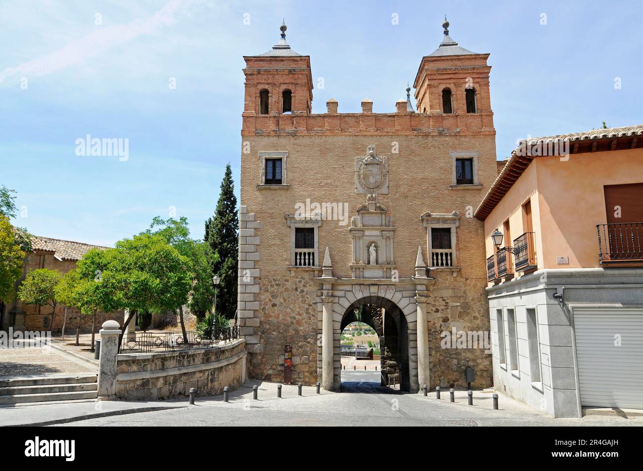 Puerta del Cambron, City Gate, Toledo, Castilla-La Mancha, Spain Stock ...