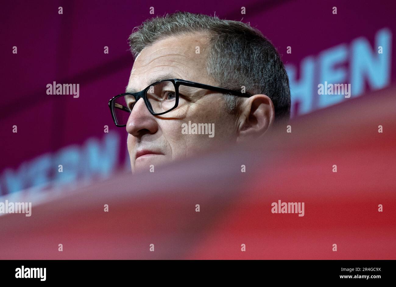 Munich, Germany. 28th May, 2023. Jan-Christian Dreesen, the designated ...