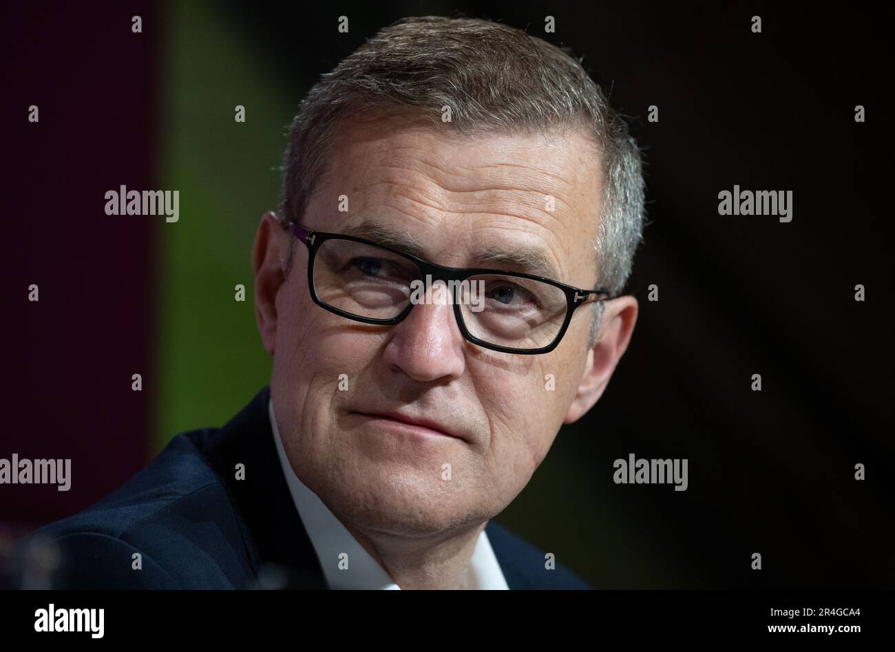 Munich, Germany. 28th May, 2023. Jan-Christian Dreesen, the designated ...