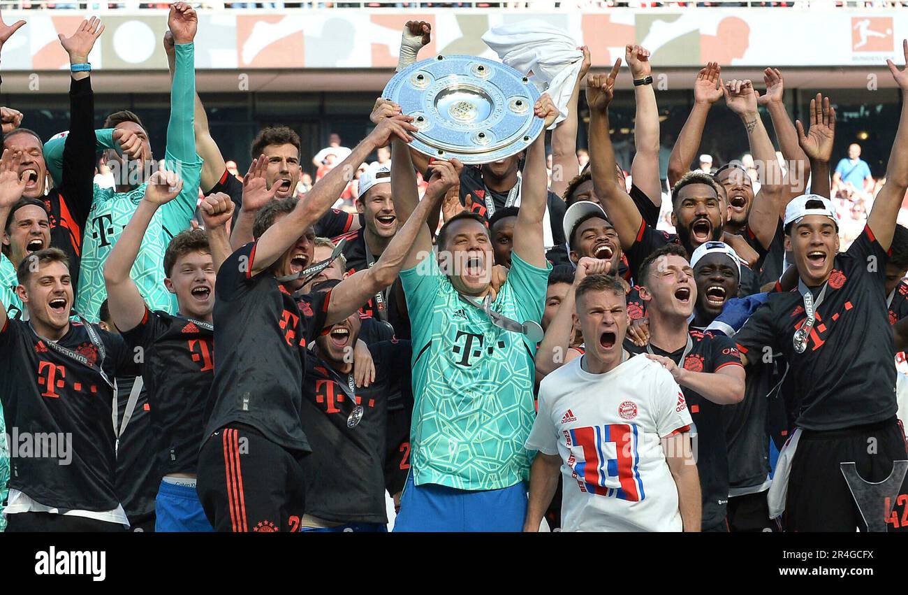 Cologne, Deutschland. 27th May, 2023. firo: 05/27/2023, football, 1 ...