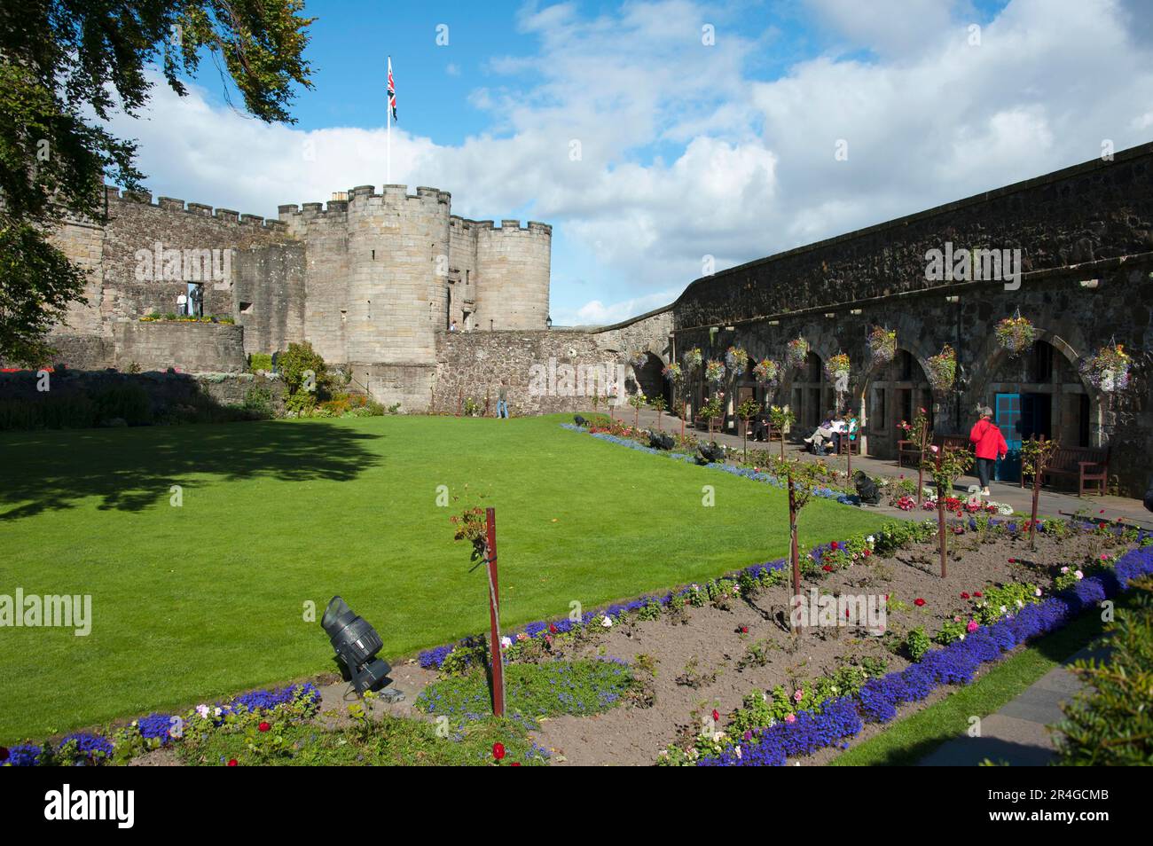 Queen Anne Garden, Stirling Castle, Stirling, Scotland, Stirling Castle ...