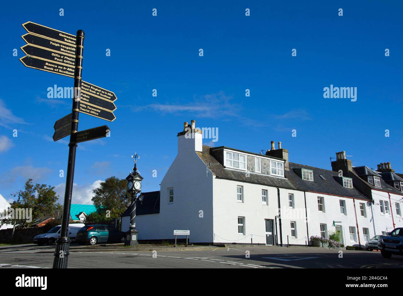 Argyle Street, Ullapool, Ross and Cromarty, Highland, Scotland, United ...