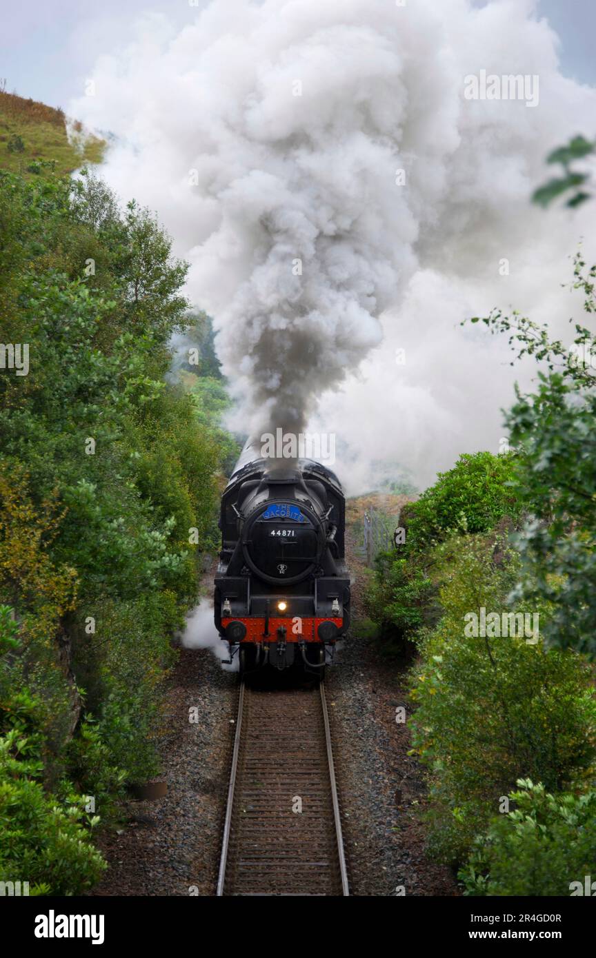 Steam Railway, Highlands, Scotland, The Jacobin, Harry Potter Stock ...