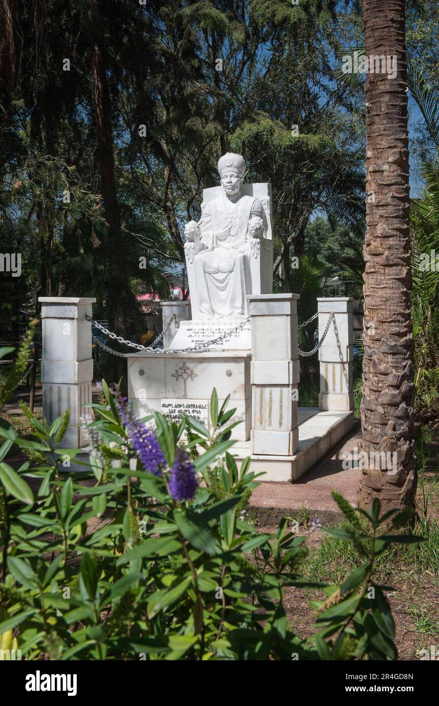Statue of Patriarch Abune Petros, Trinity Cathedral, Addis Ababa ...