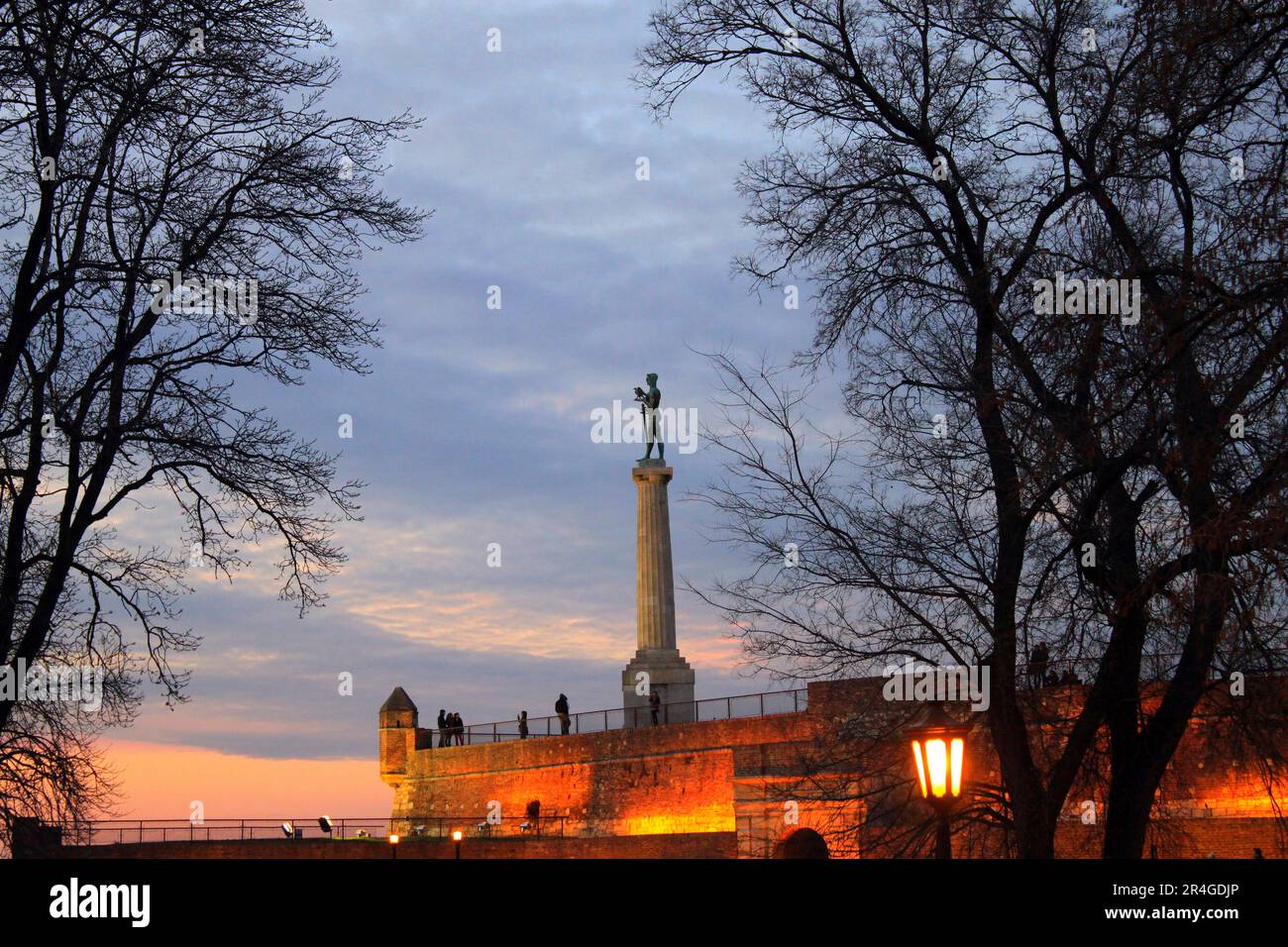 Statue of the Victor, Kalemegdan Fortress, Belgrade, The Victor, Victor ...