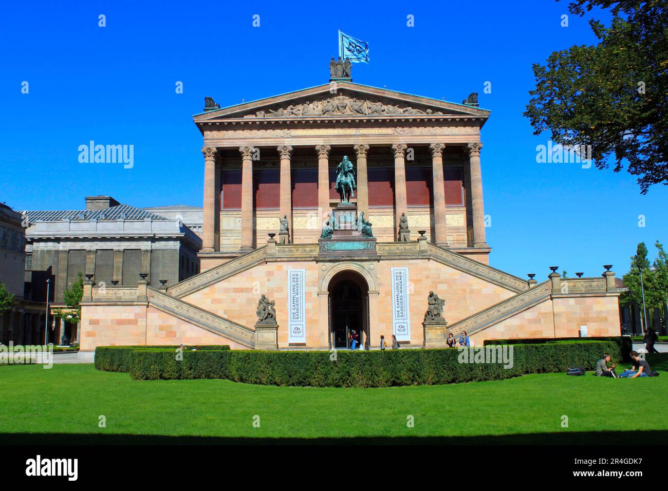 Old National Gallery, Art Museum, Berlin, Germany Stock Photo - Alamy