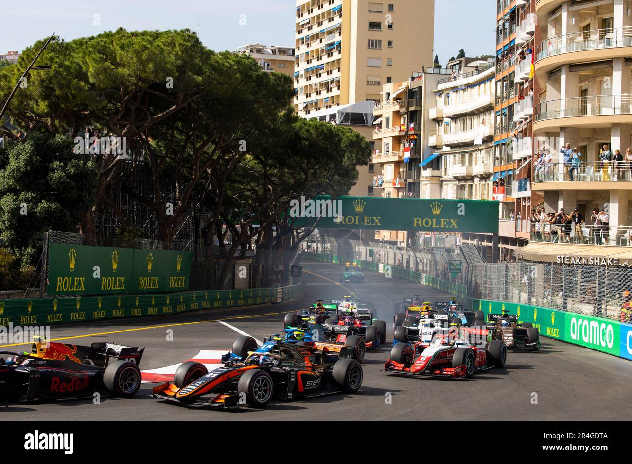 Start of the race, 23 CORREA Juan Manuel (usa), Van Amersfoort Racing ...