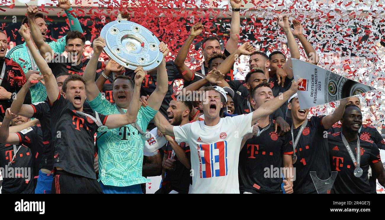 Cologne, Deutschland. 27th May, 2023. firo: 05/27/2023, football, 1 ...