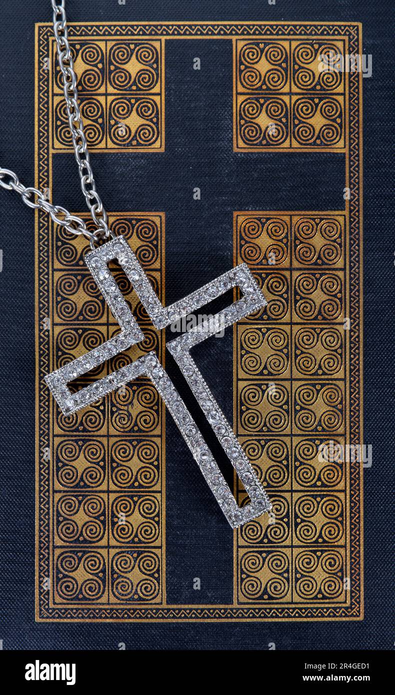 Bible, Book, Cross, Crucifix, Faith Stock Photo - Alamy