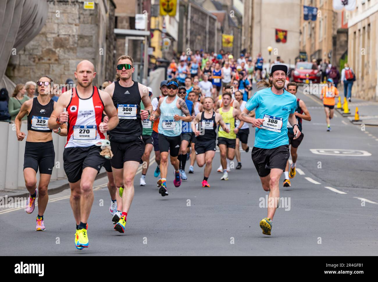 Edinburgh, Scotland, UK, 28th May 2023. Edinburgh Marathon: some of ...