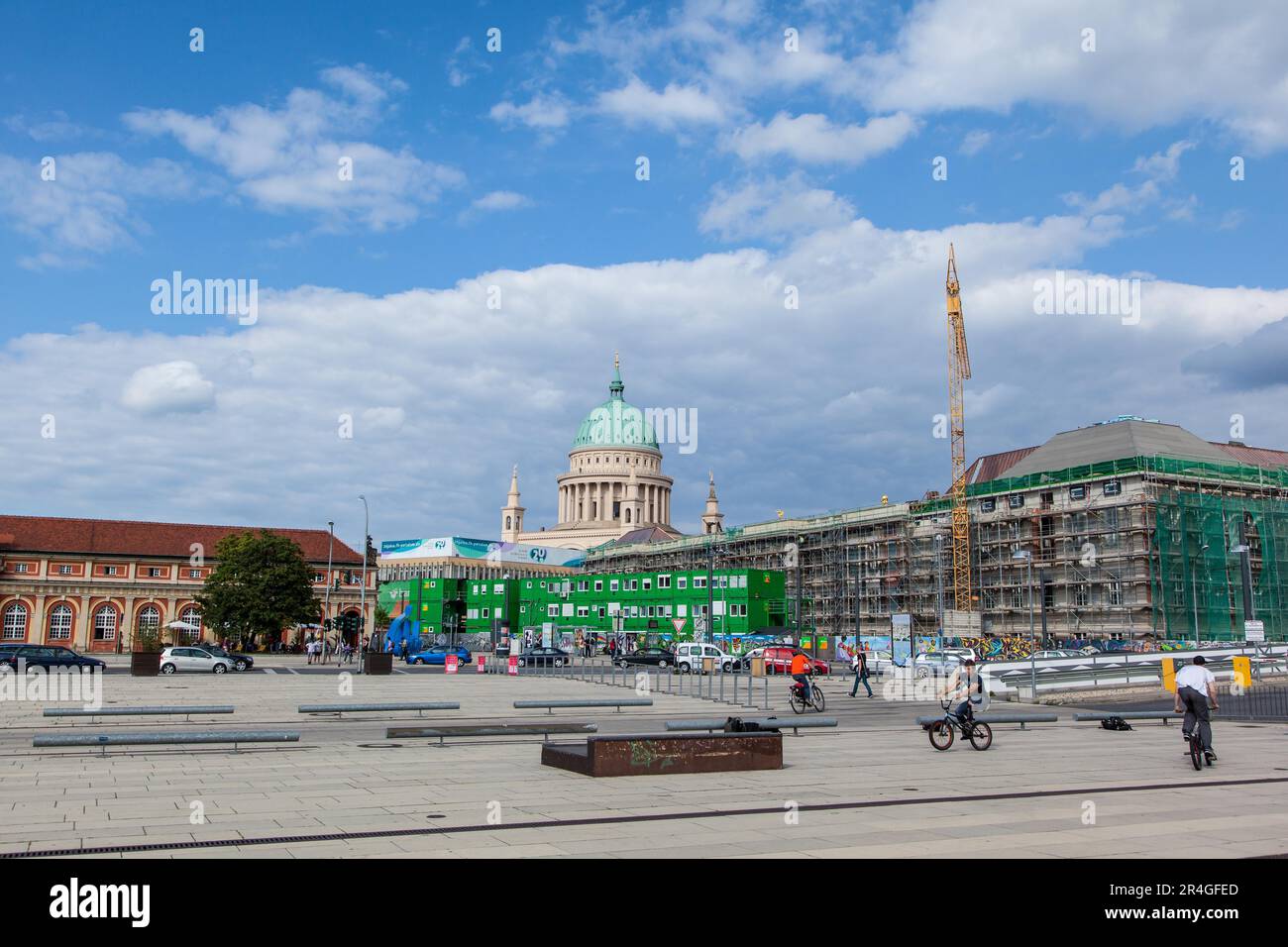 Potsdam State Parliament Building Site Stock Photo - Alamy