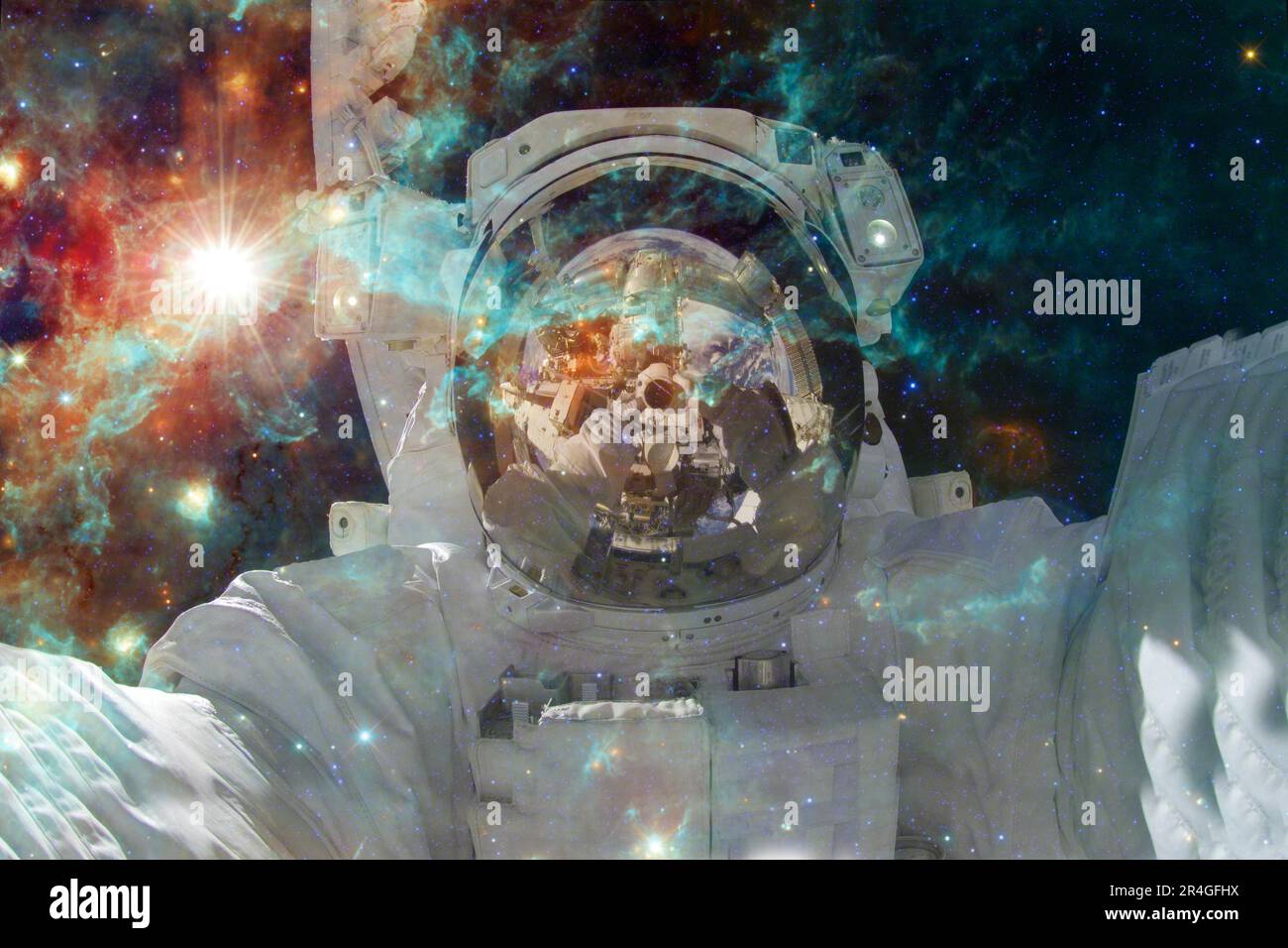 Astronaut Helmet Nebula