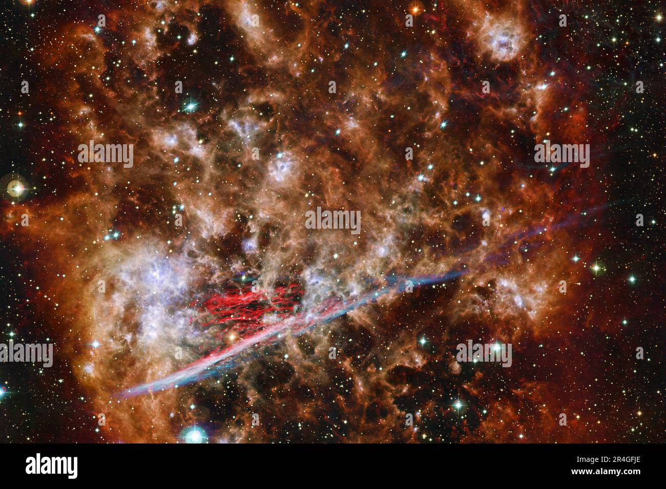 Cluster of stars. Starfield. Nebula. Elements of this image furnished ...