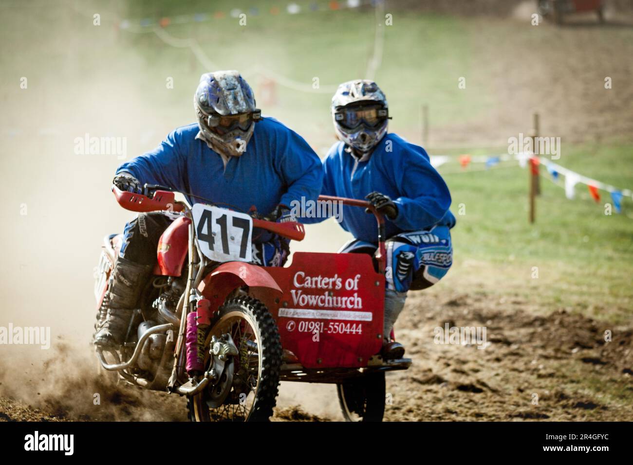 Sidecar Motocross at the Goodwood Revival Stock Photo - Alamy