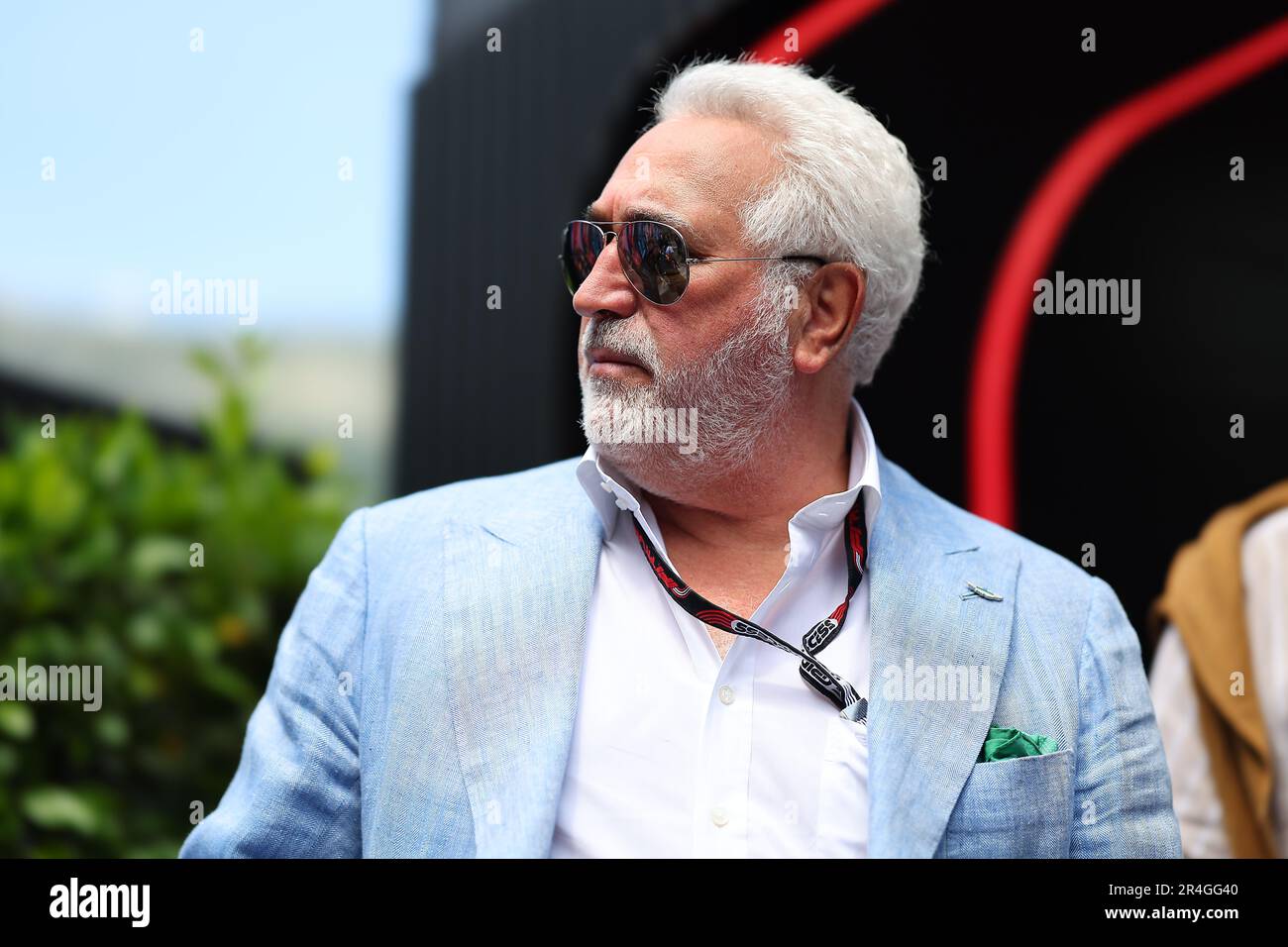 Montecarlo, Monaco. 28th May, 2023. Laurence Stroll owner of the Aston ...