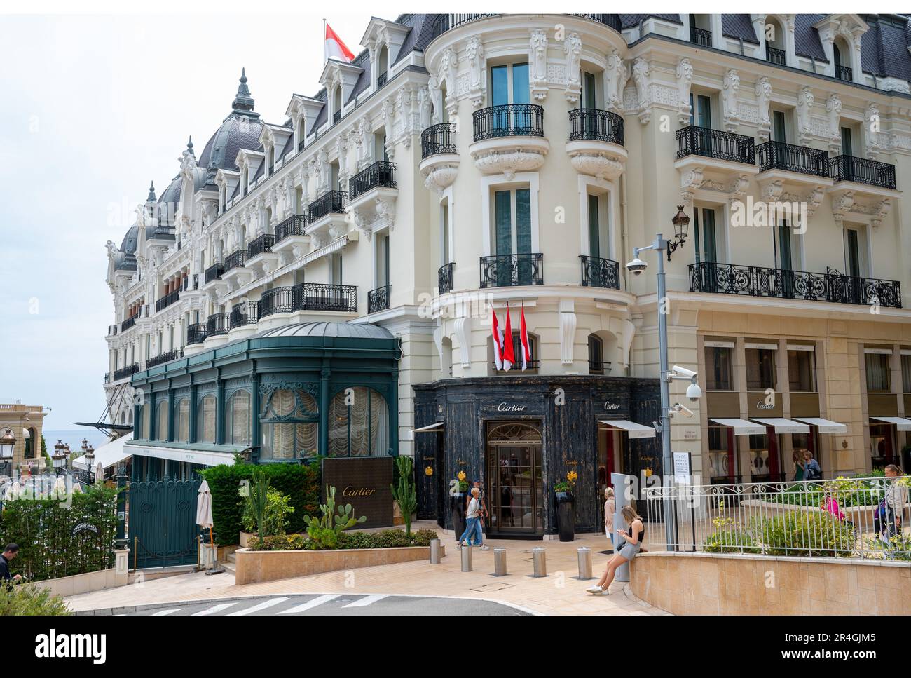 Hotel de Paris, Monaco Stock Photo - Alamy
