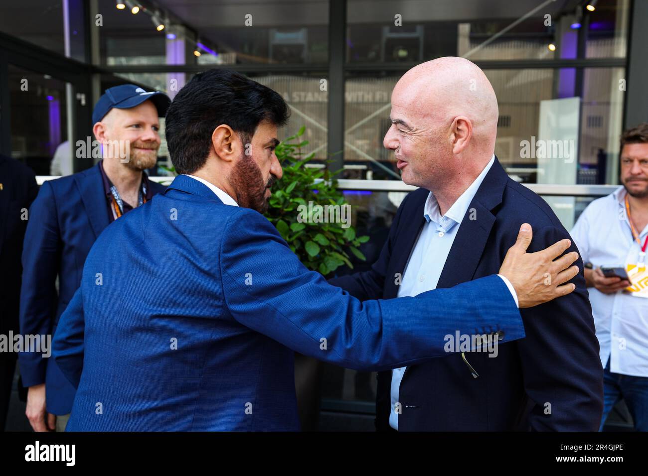 Monaco, Monaco. 28th May, 2023. INFANTINO Gianni, FIFA President, with ...