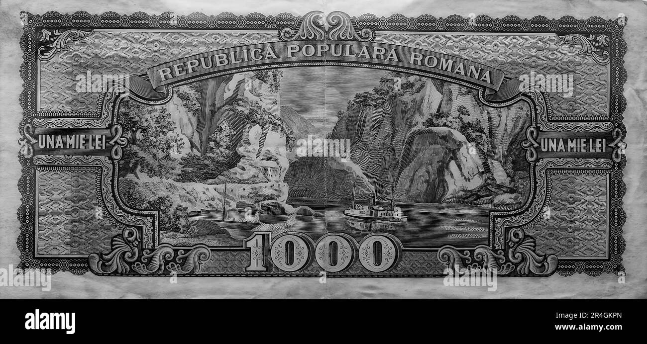 Lei romania Black and White Stock Photos & Images - Alamy