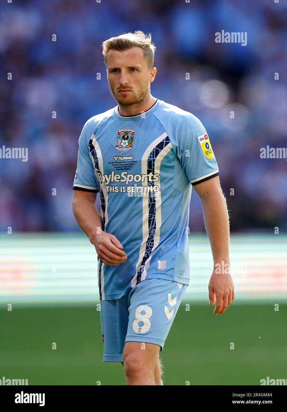 Coventry City's Jamie Allen during the Sky Bet Championship play-off ...