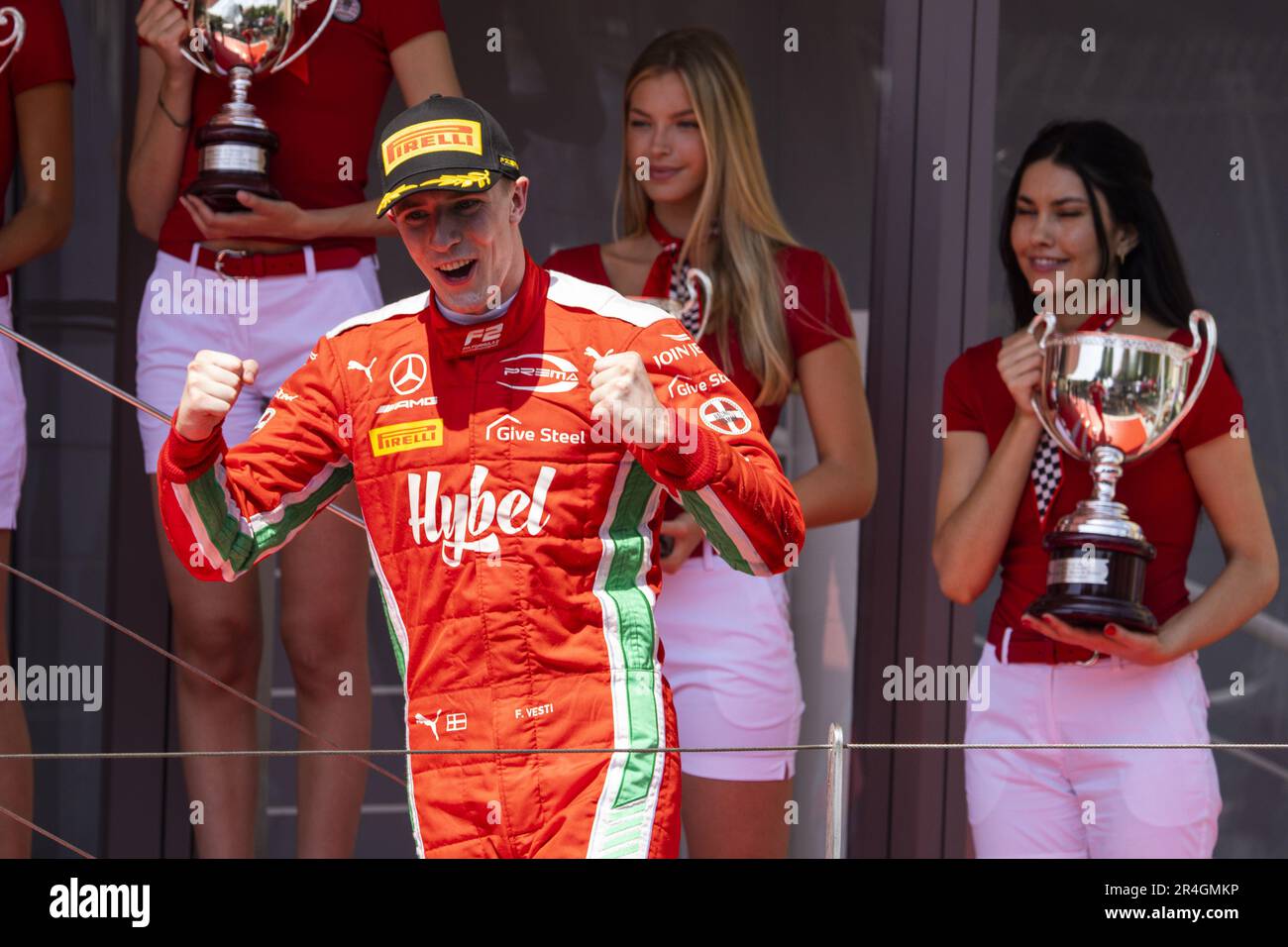 VESTI Frederik (dnk), Prema Racing, Dallara F2, portrait during the 5th ...