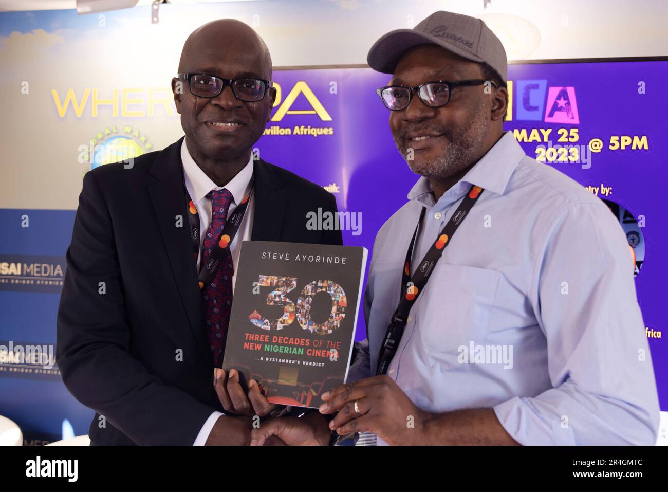 Cannes, France. 25th May, 2023. His Excellency Laro Kayode, Nigerian ...