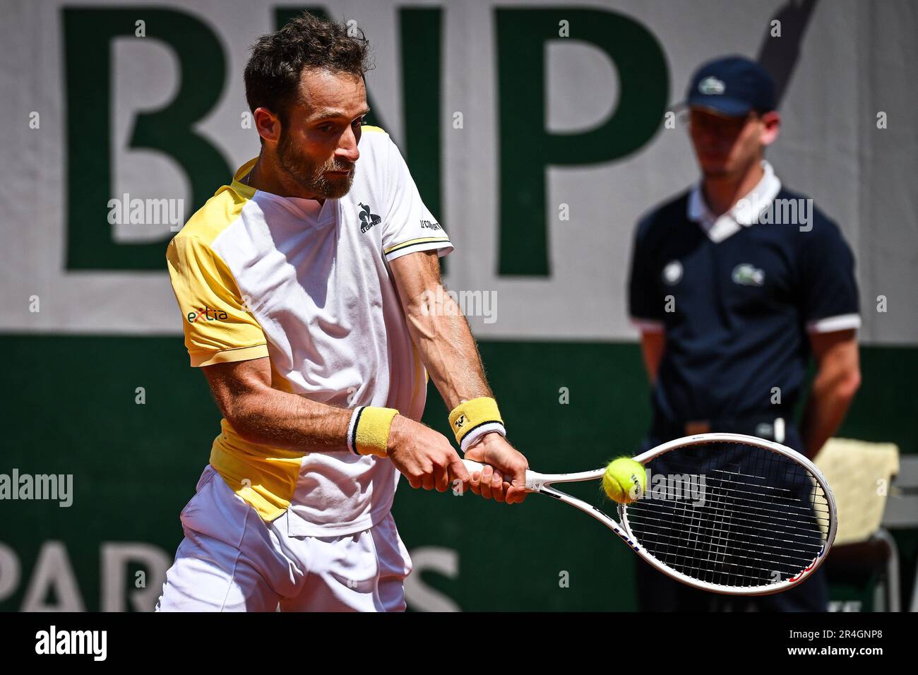 Constant LESTIENNE of France during the first day of Roland-Garros 2023 ...