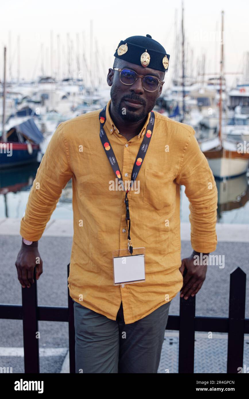 Cannes, France. 25th May, 2023. Tanguy Blais attends the cocktail party ...