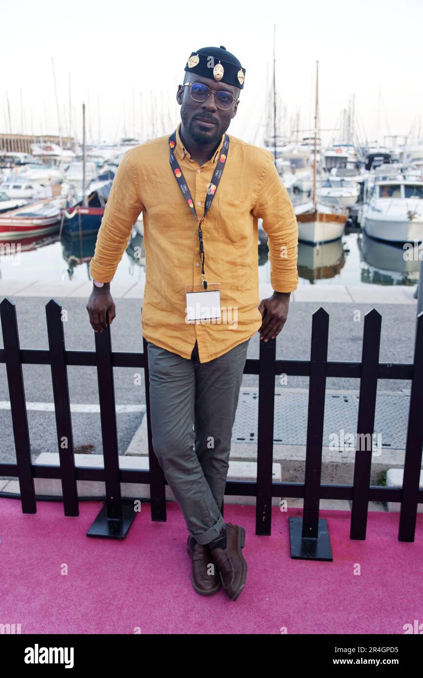 Cannes, France. 25th May, 2023. Tanguy Blais attends the cocktail party ...