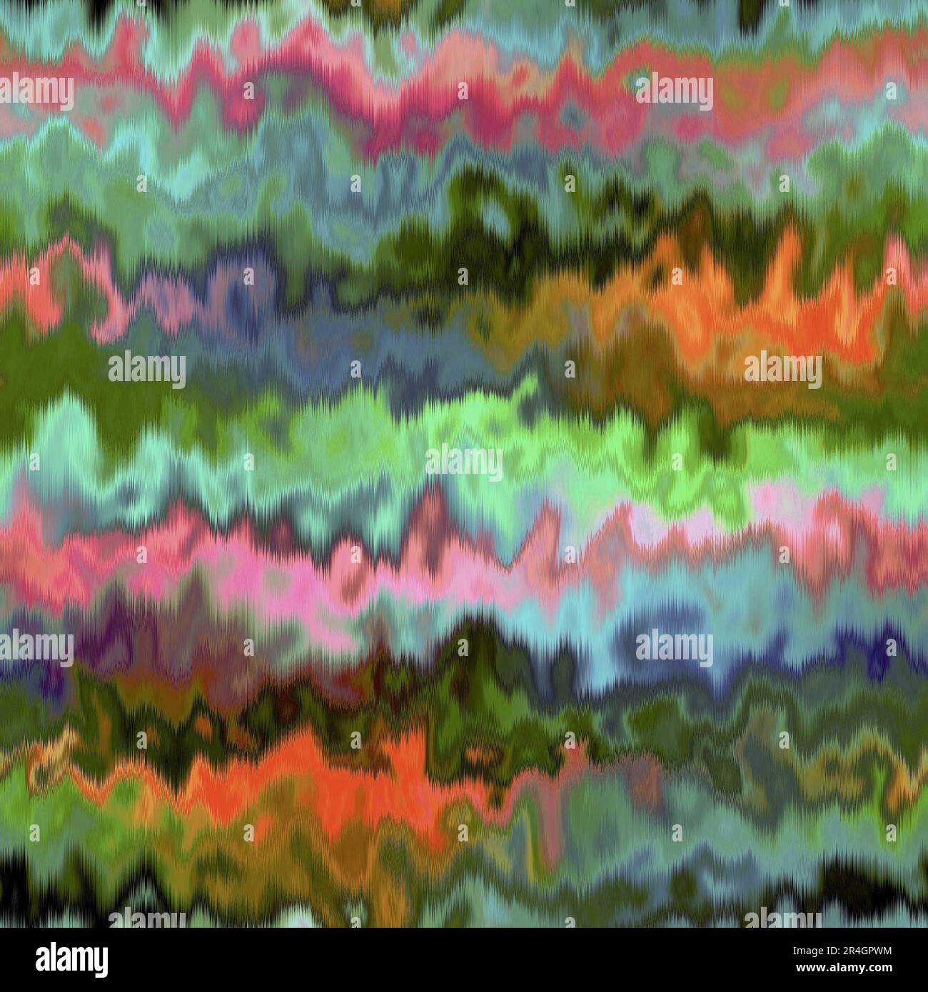 Grunge tie dye wash seamless pattern. Blurry fashion effect summer ...