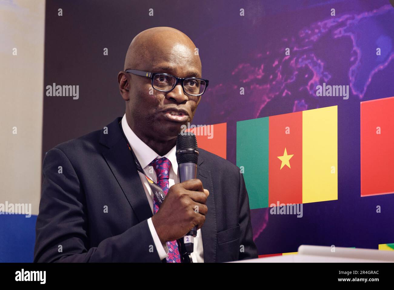 Cannes, France. 25th May, 2023. His Excellency Laro Kayode, Nigerian ...