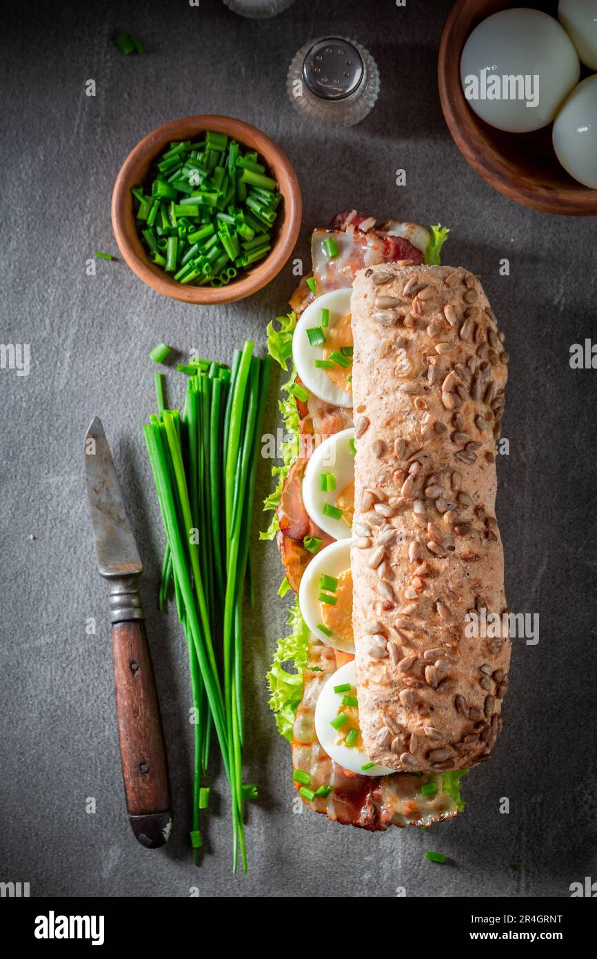 Fiber rich lunch hi-res stock photography and images - Alamy