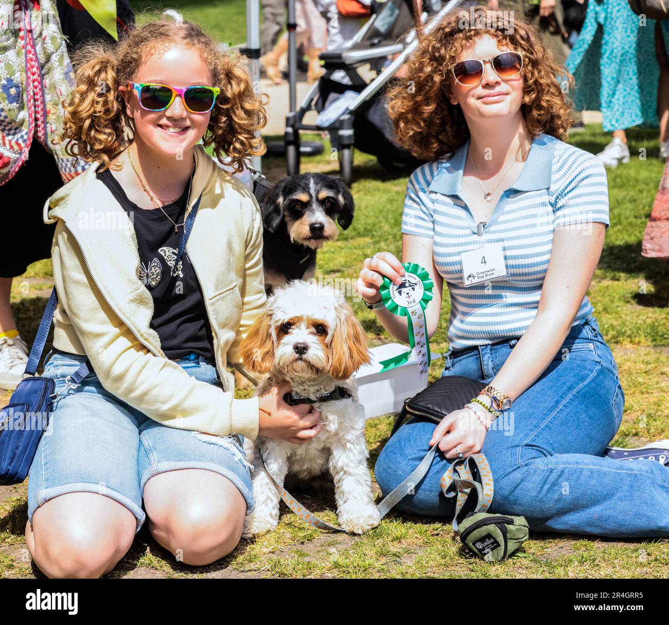 London, UK. 28th May, 2023. Greenwich park held a dog show, thousands ...
