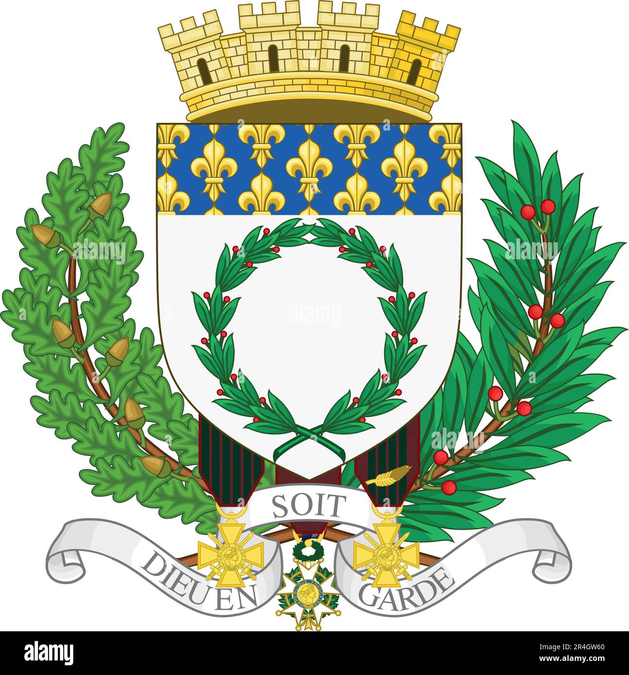 Coat of arms of REIMS, FRANCE Stock Vector Image & Art - Alamy