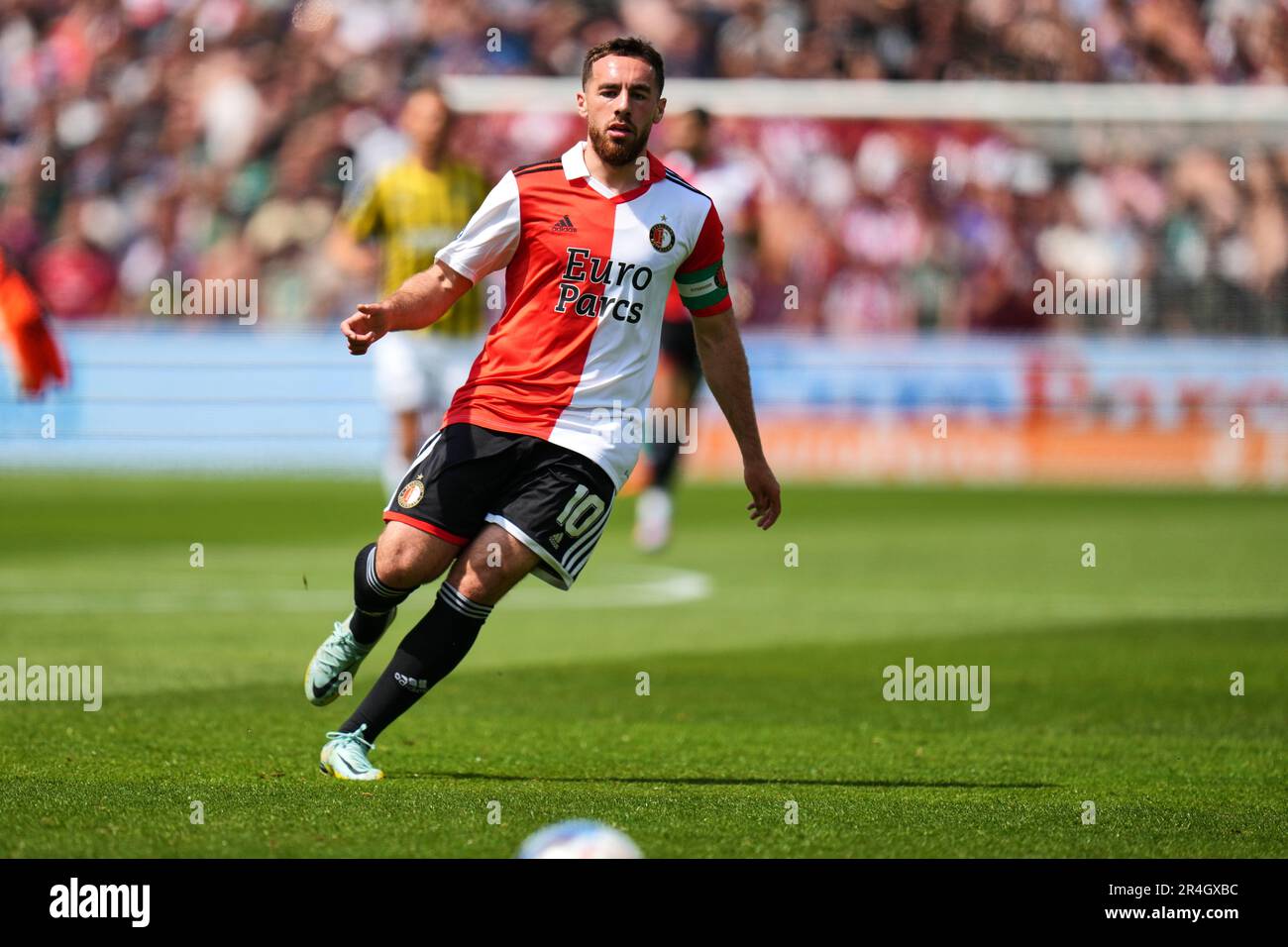 Rotterdam, Netherlands. 28th May, 2023. Rotterdam - Orkun Kokcu of Feyenoord during the match ...