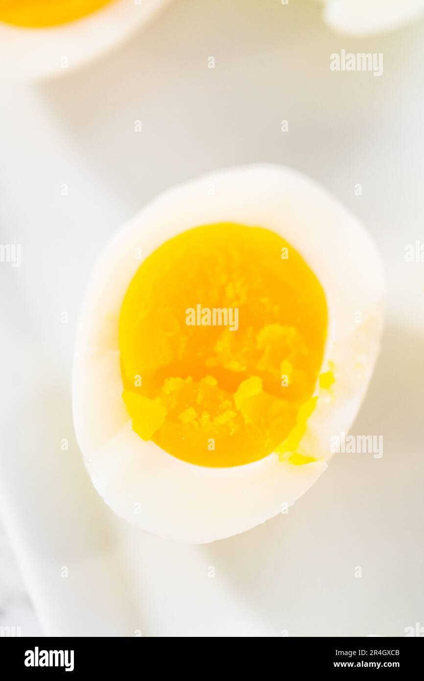 Hard boiled eggs Stock Photo - Alamy