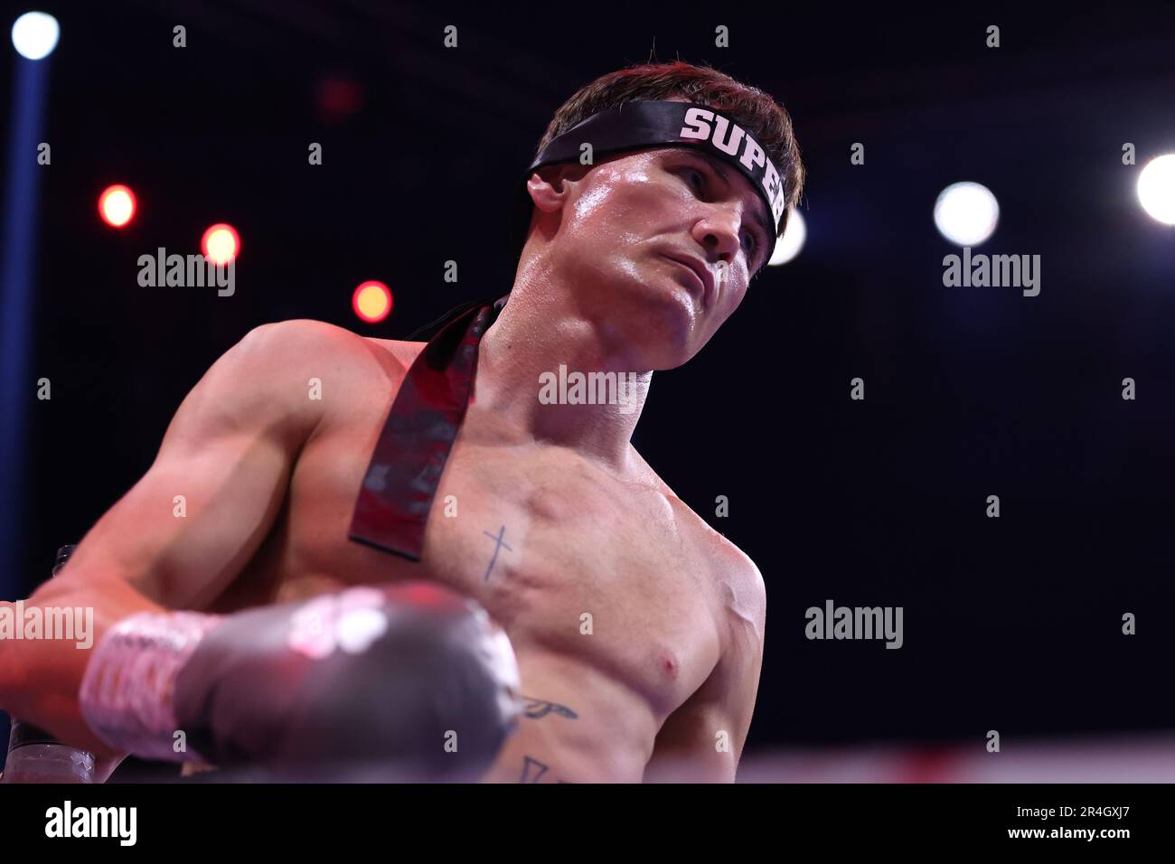 AO Arena, Manchester, UK. 27th May, 2023. WBA Featherweight ...